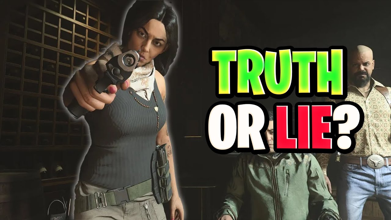 Should you lie to Valeria in MW2 Campaign? - YouTube