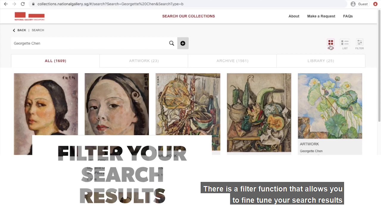 How to Begin search on Collection Search Portal - YouTube