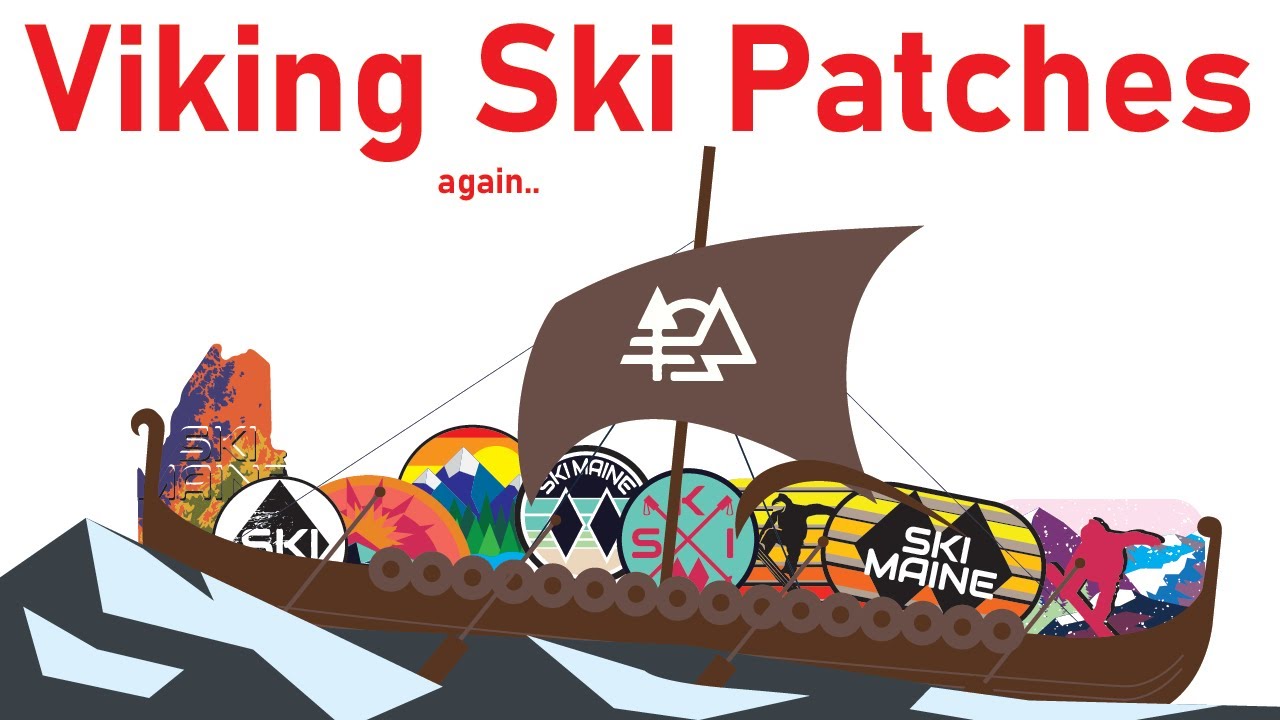 Making Ski Patches, again.. | Alpine Viking Ski Patch Design - YouTube