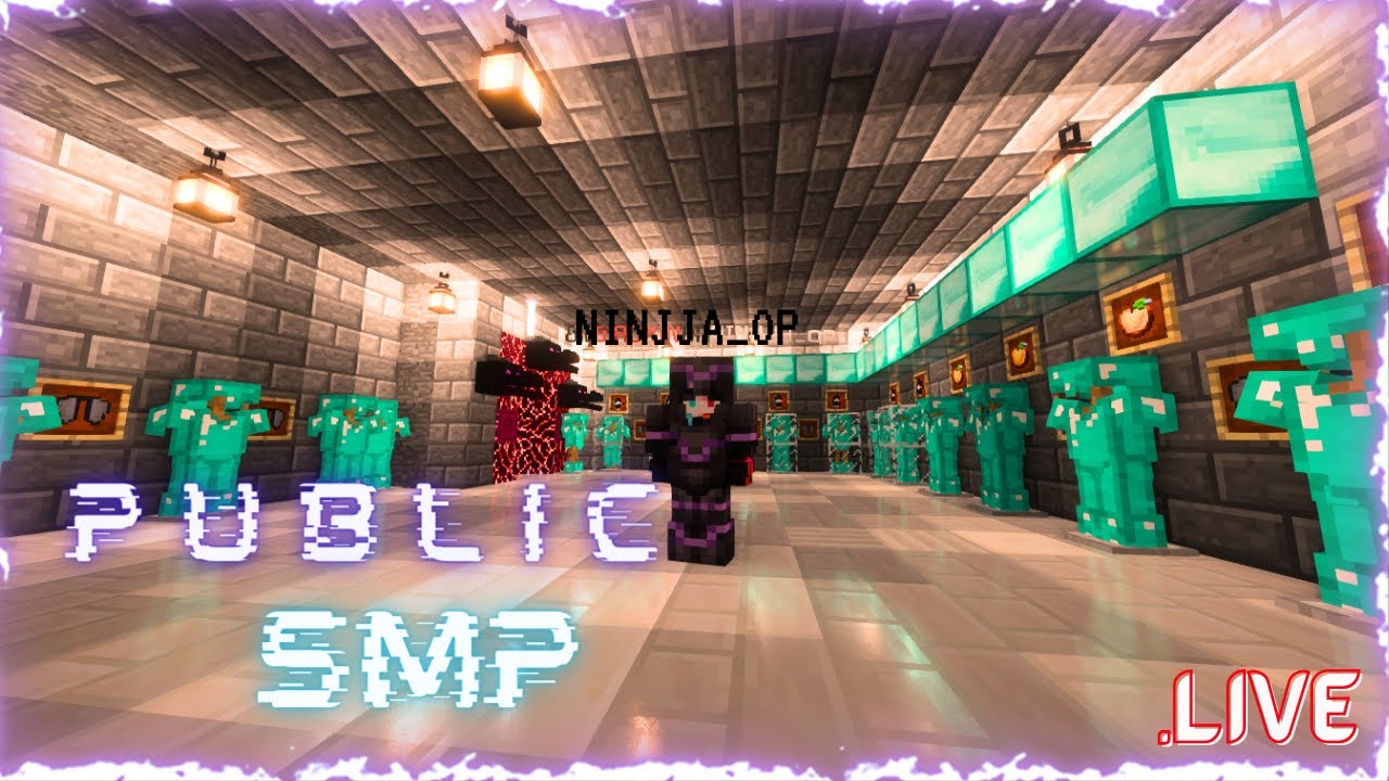 "Join the Epic Journey on Public SMP Minecraft - Live Adventure!" - YouTube