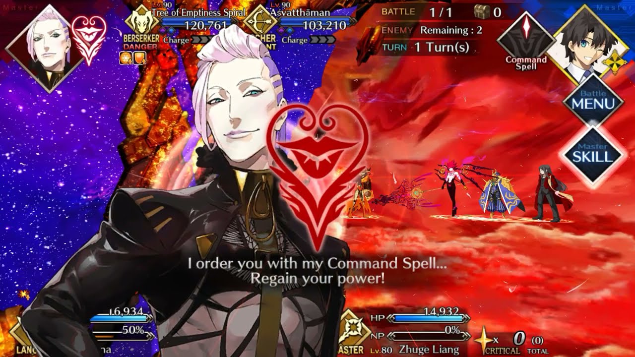 【FGO】Crypter Battle # 4 | Ashwatthama VS Karna & Mashu (ft. Nero) - YouTube