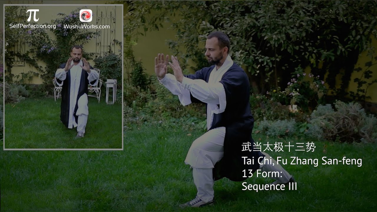 Tai Chi, Fu Zhang San-feng, 13 Form: Sequence III - YouTube