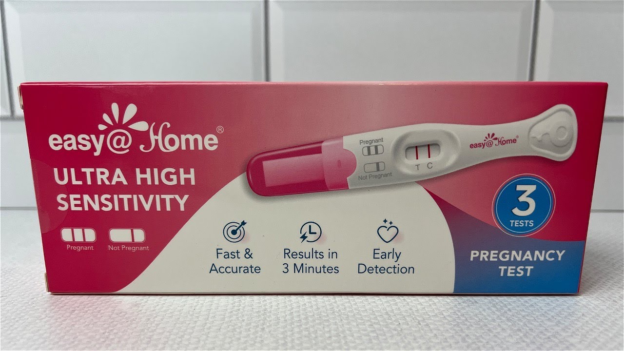 At Home Early Detection Pregnancy Test Sticks - 3 pack - YouTube