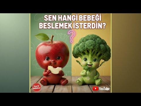 Meyveler ve Sebzeler Canlanırsa Ne Olur? 🍎🥕 Yapay Zeka İnsan Gibi Besledi! 😂 | Esprili Bebekler