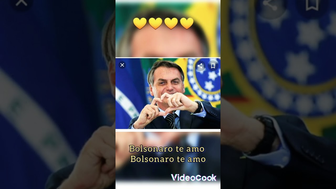 meme do bolsonaro te amo💙💛 - YouTube