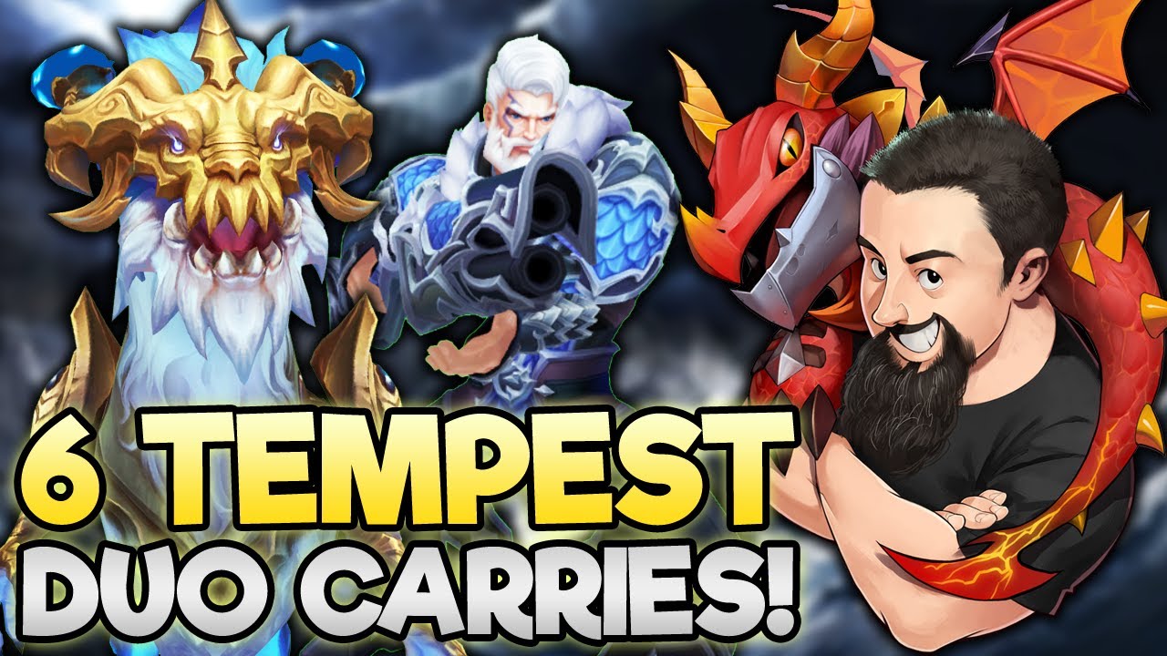6 Tempest - Graves and Ao Shin Duo Carries!! | TFT Uncharted Realms ...