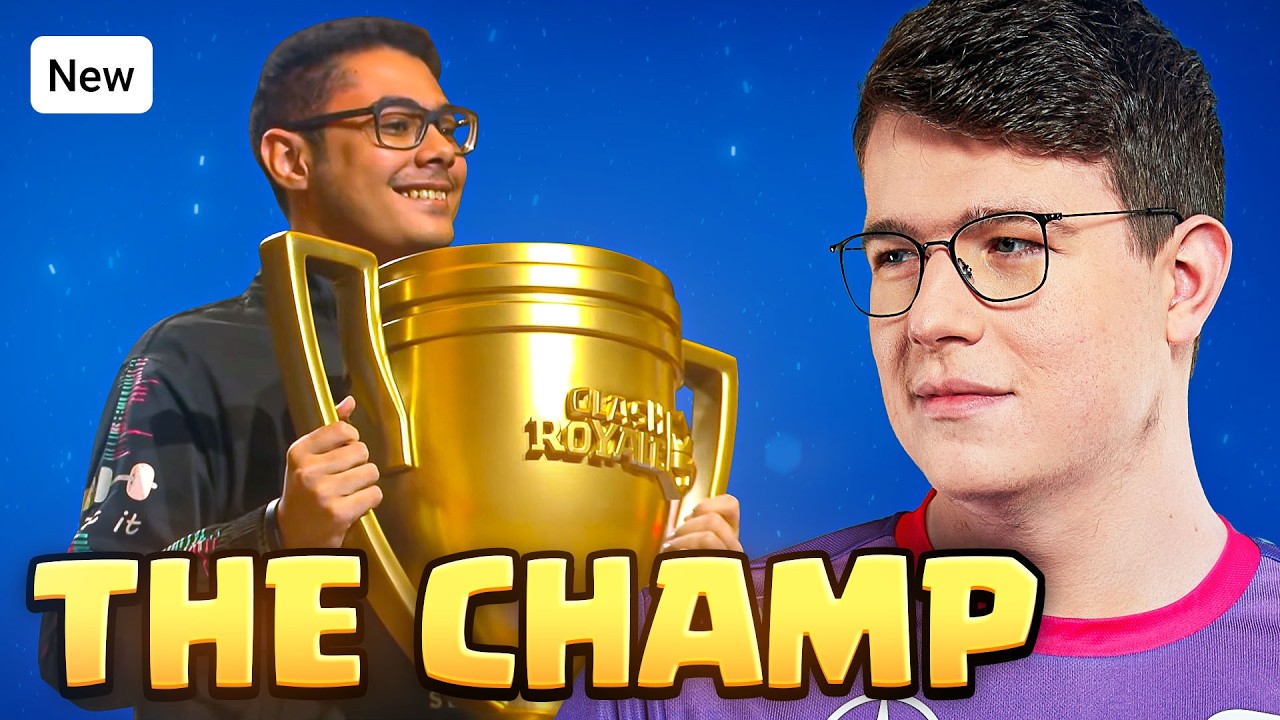 BEST CLASH ROYALE PLAYER EVER! $200,000 WORLD CHAMPION! 😱 - YouTube