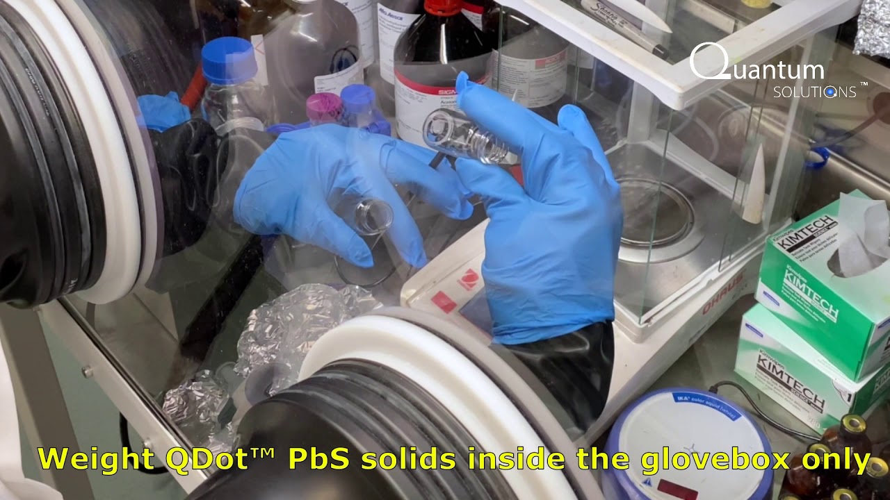 How to dissolve QDot™ PbS quantum dots solids. Step-by-step guidance ...