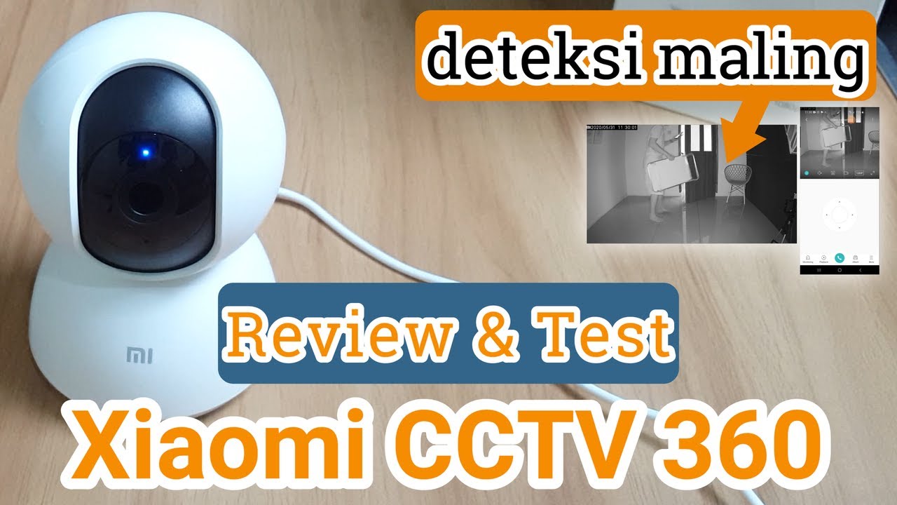 Ulas dan Uji Lengkap CCTV Xiaomi Mi Home security Camera 360 #CCTV # ...