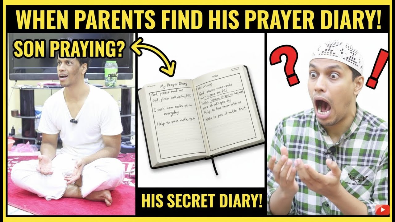 PARENTS READ SONS PRAYER DIARY - YouTube
