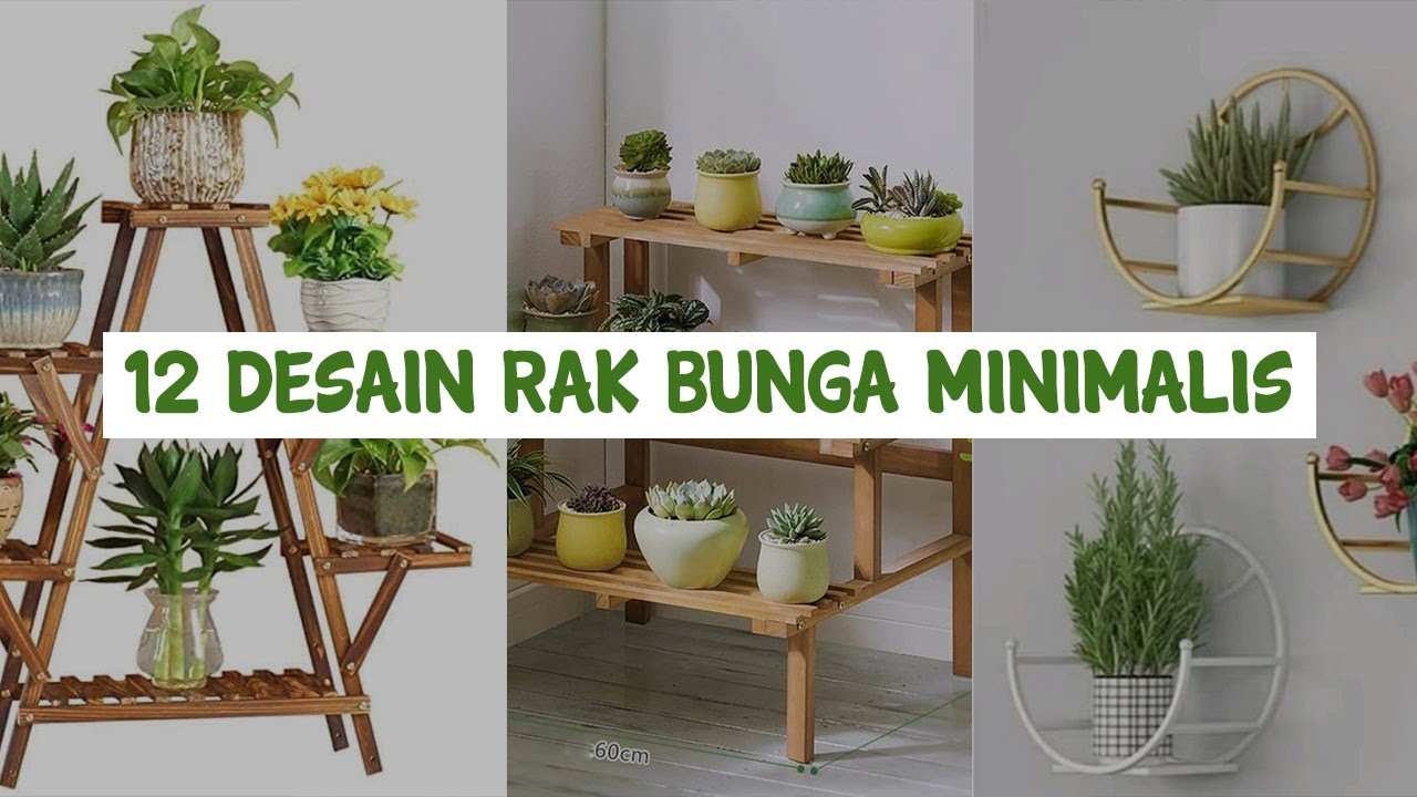 12 Inspirasi Desain Rak bunga yang simpel minimalis buat rumah anda ...