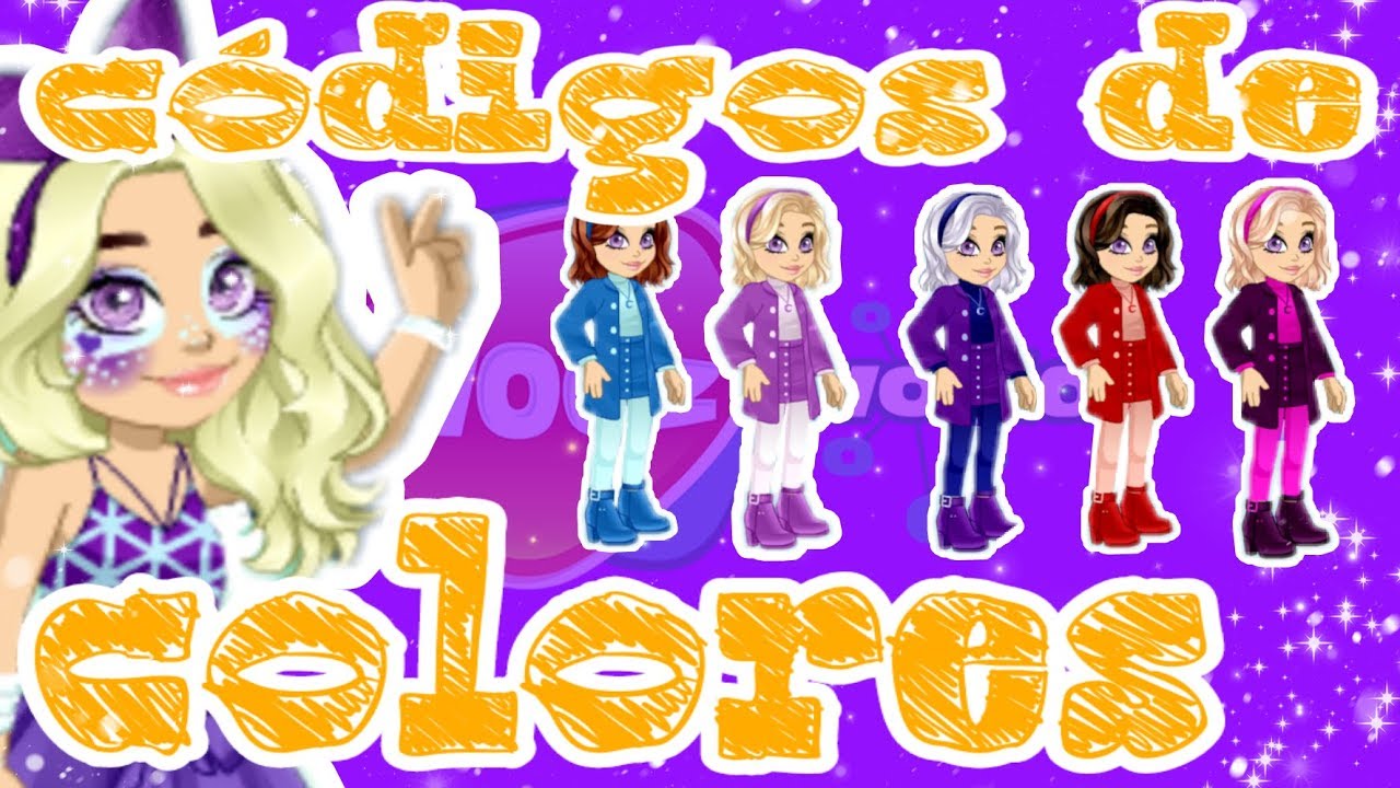 woozworld código de color ,combinaciones/florestar - YouTube