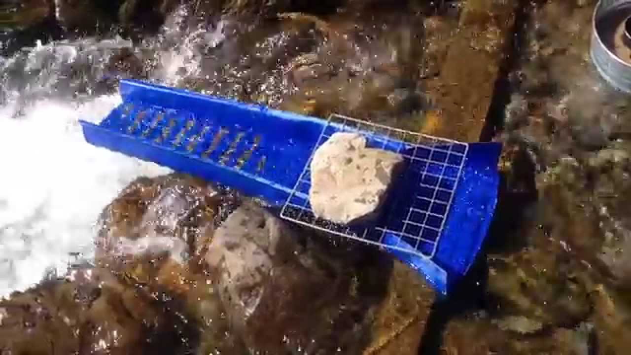 Gold Prospecting Supersluice Gold Sluice Set Up At Wanlockhead ...