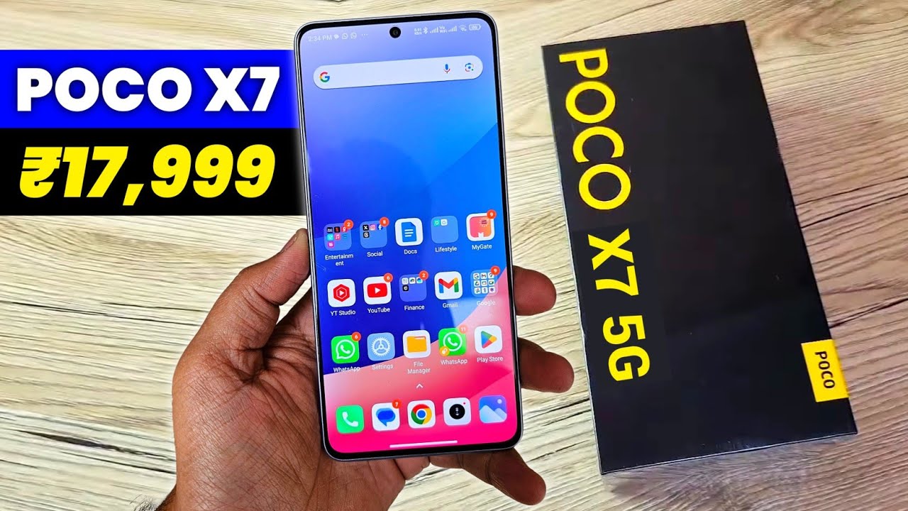 Poco X7 5G Launch Date & Price in india 🔥🔥🔥 - YouTube