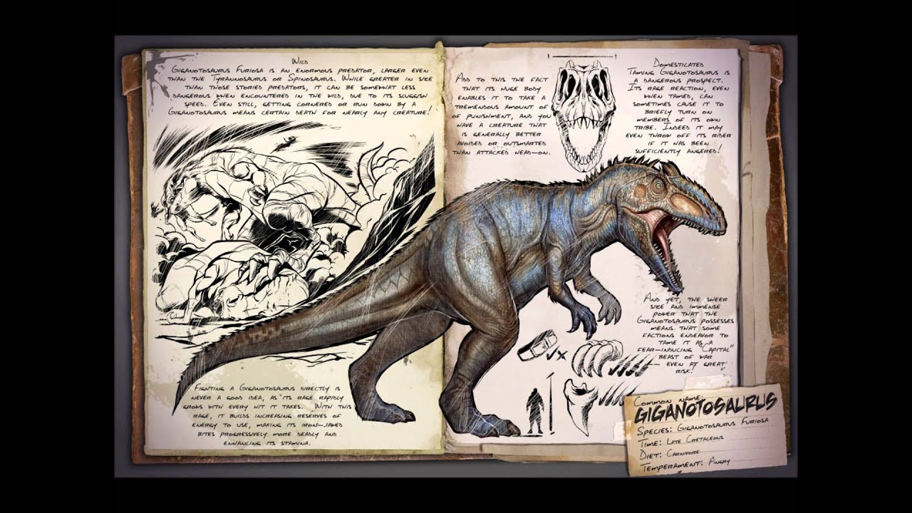 ARK Dossier Creatures (2) - YouTube