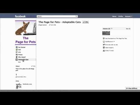 How to Add Petfinder Pets to Facebook - YouTube