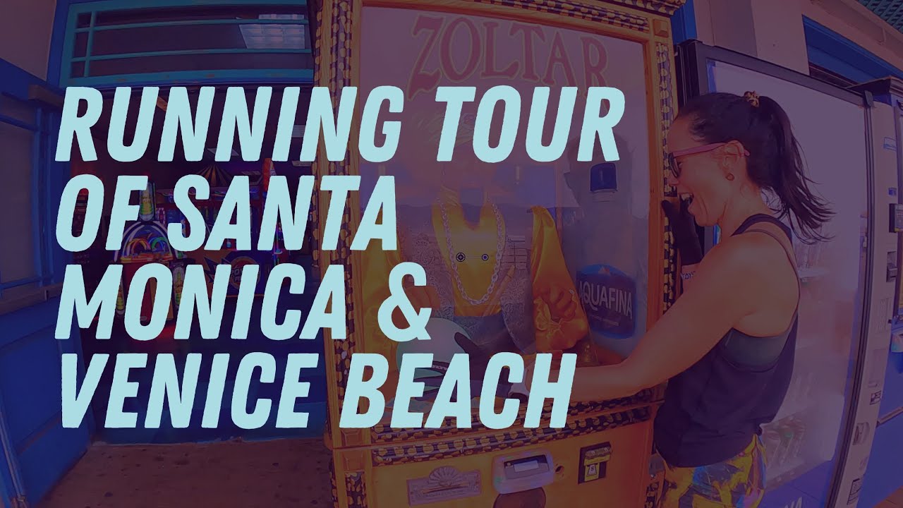 Running Tour of Santa Monica and Venice Beach - YouTube