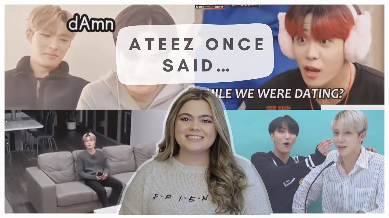 Oh jeeze | Ateez once said.... | Reaction - YouTube
