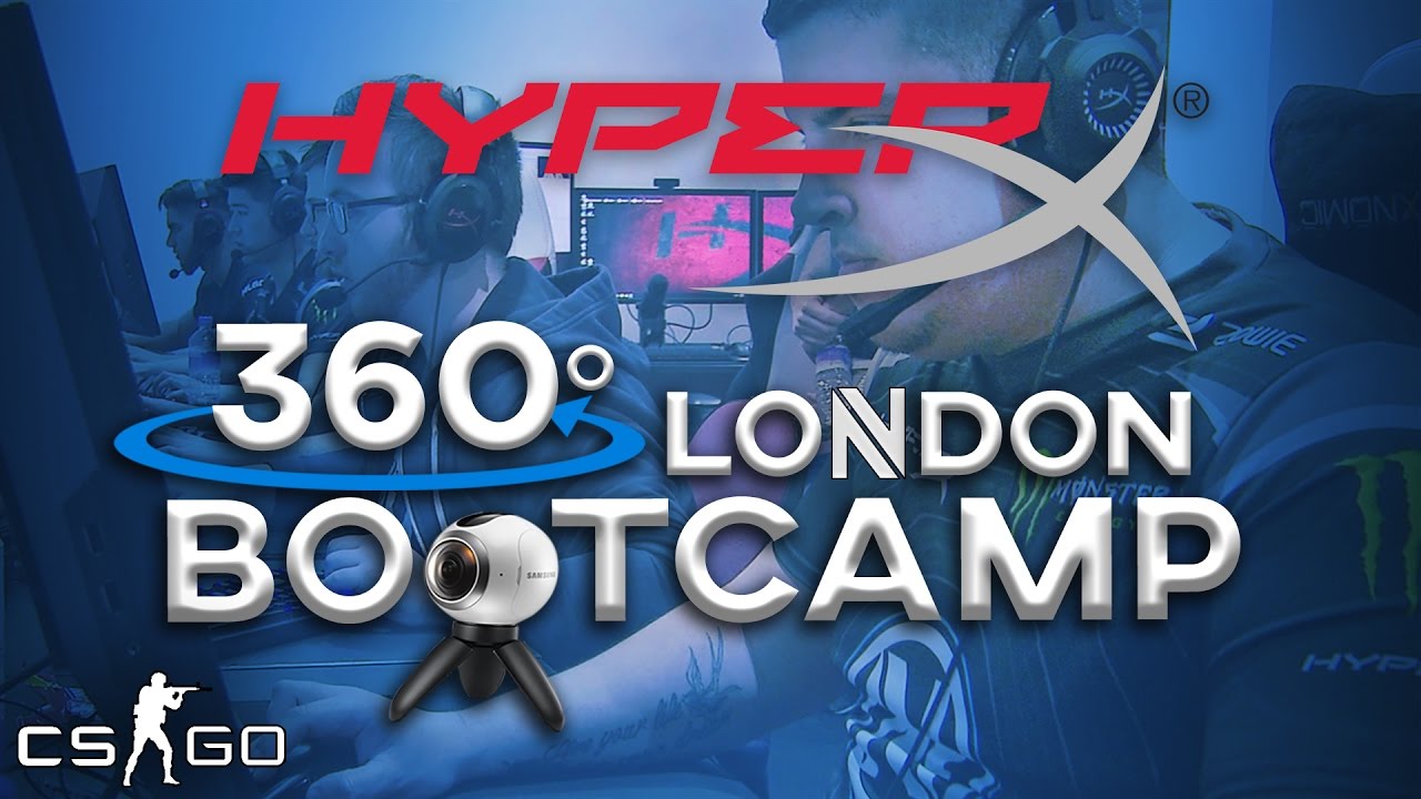 EnVy CS:GO - HyperX Bootcamp in VR - (360° Video) - YouTube