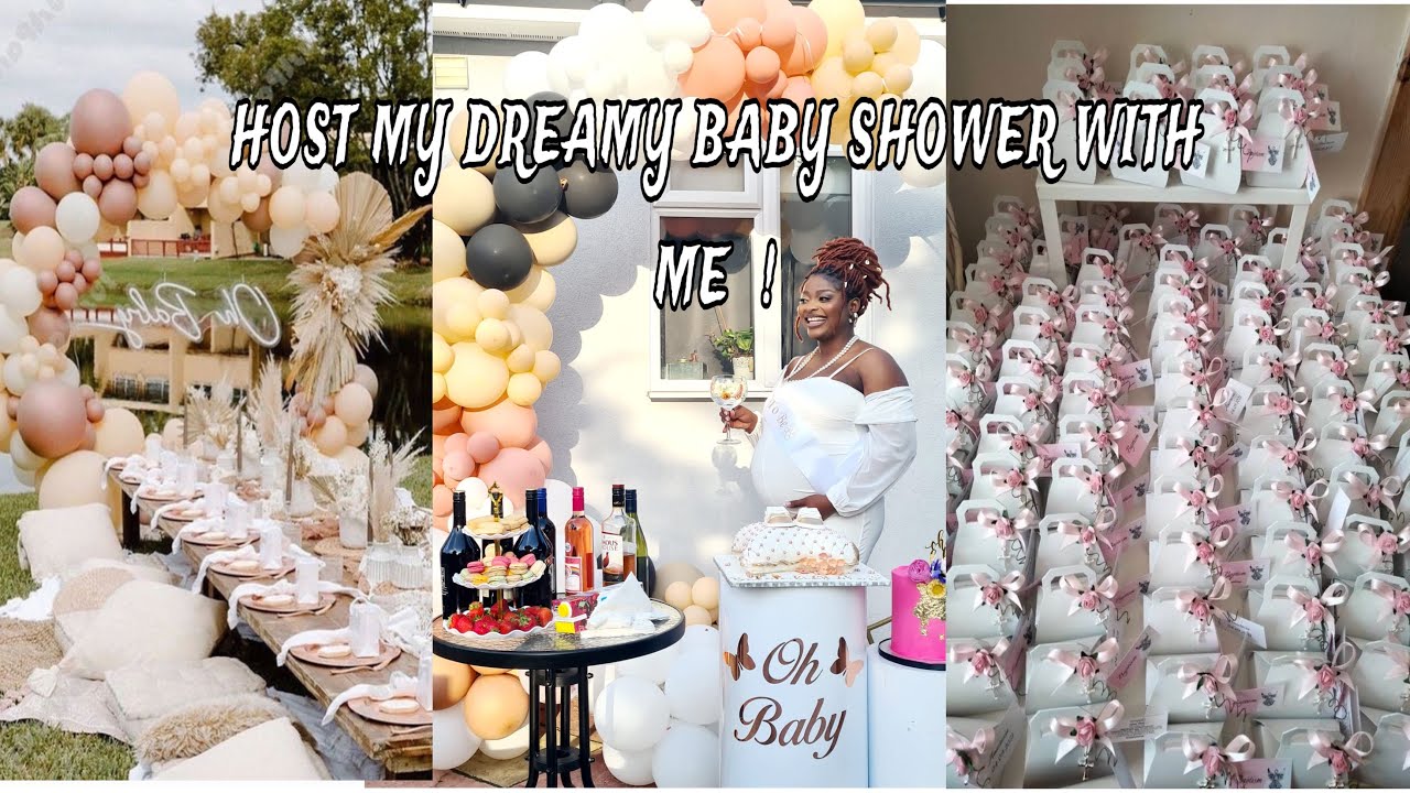 BABY SHOWER VLOG: Prepping &plan my first baby shower + baby registry ...