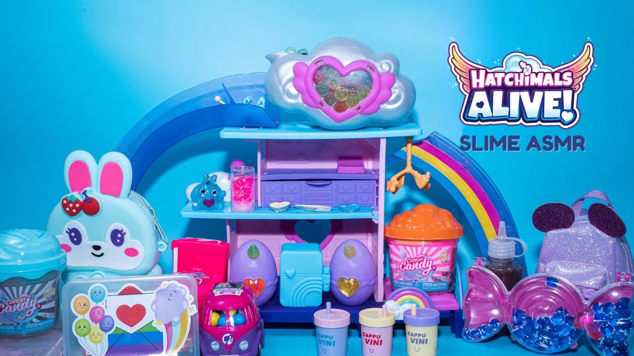 🦄 ASMR Hatchimals Alive Slime Roleplay 🌟 - YouTube