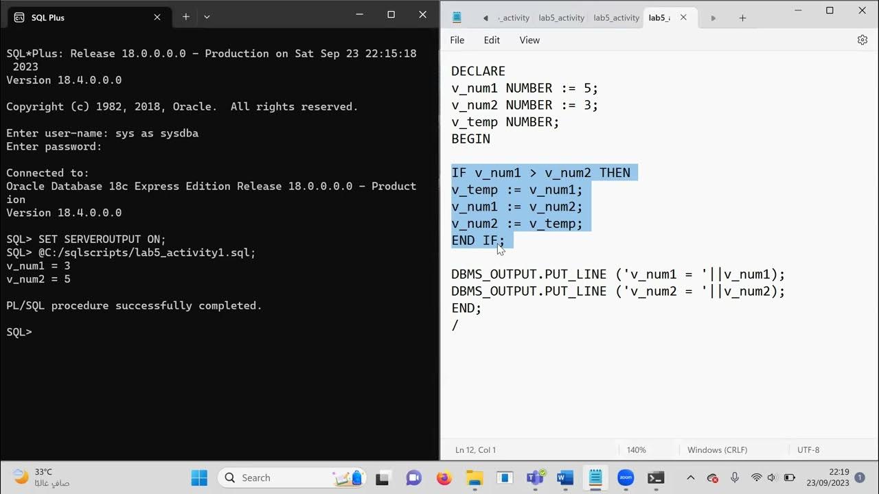 LAB 5 Part 1 IF1 - YouTube