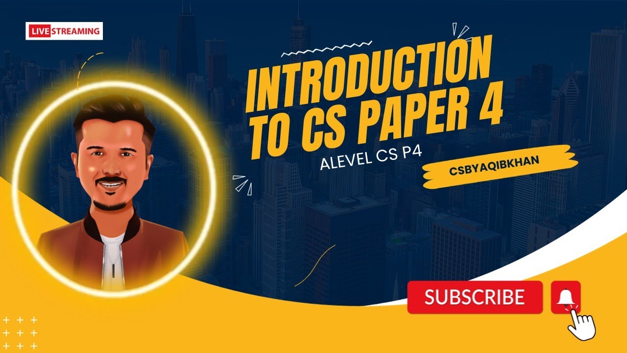 Introduction To Alevel Computer Science P4| Cs By Aaqib Khan - YouTube