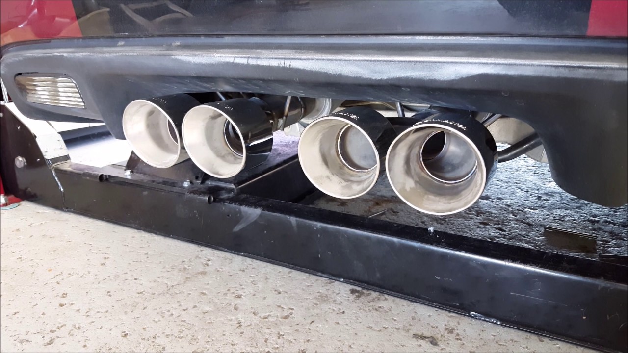 2005 Corvette Muffler Replacement Clone Super 10s - YouTube