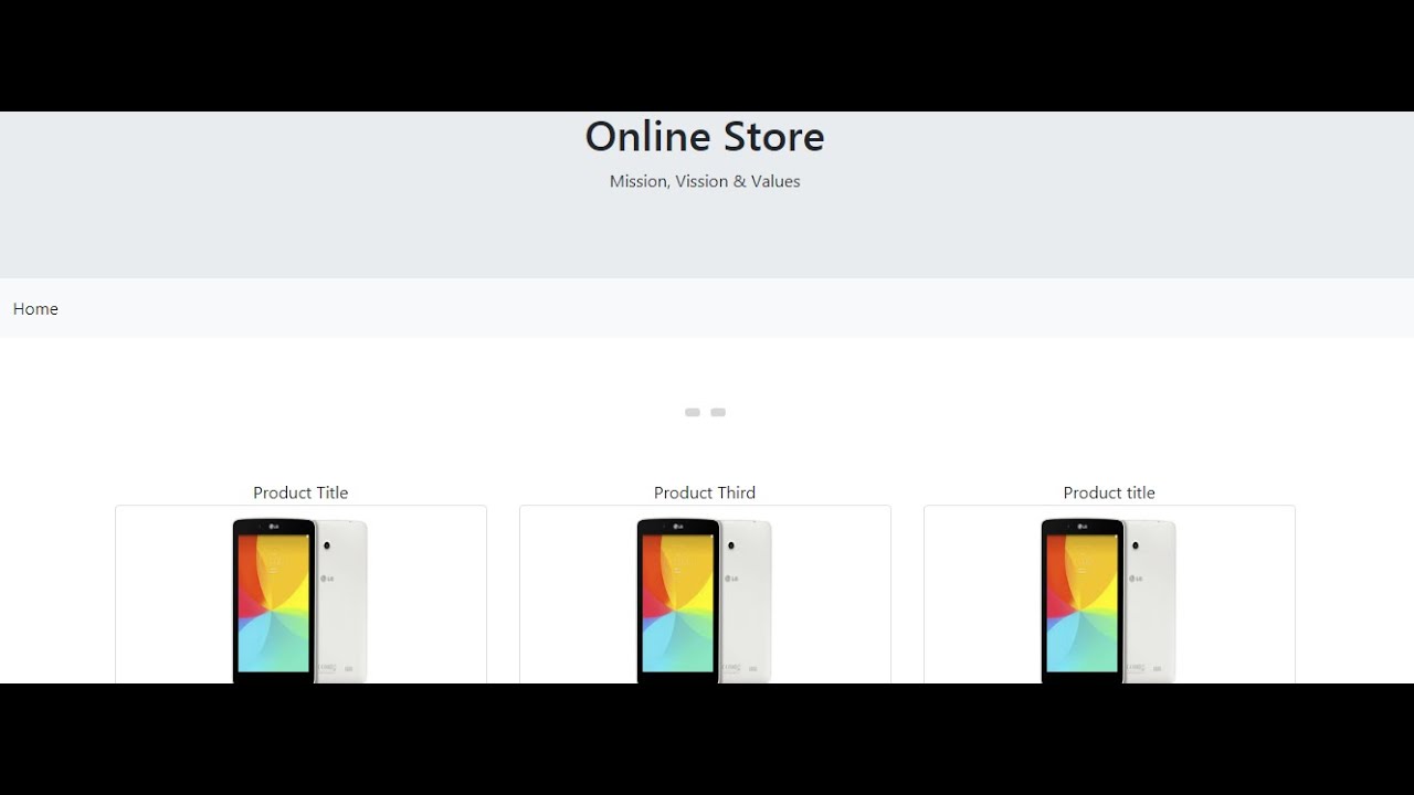 Angular Laravel Ecommerce Website Part 2 - YouTube