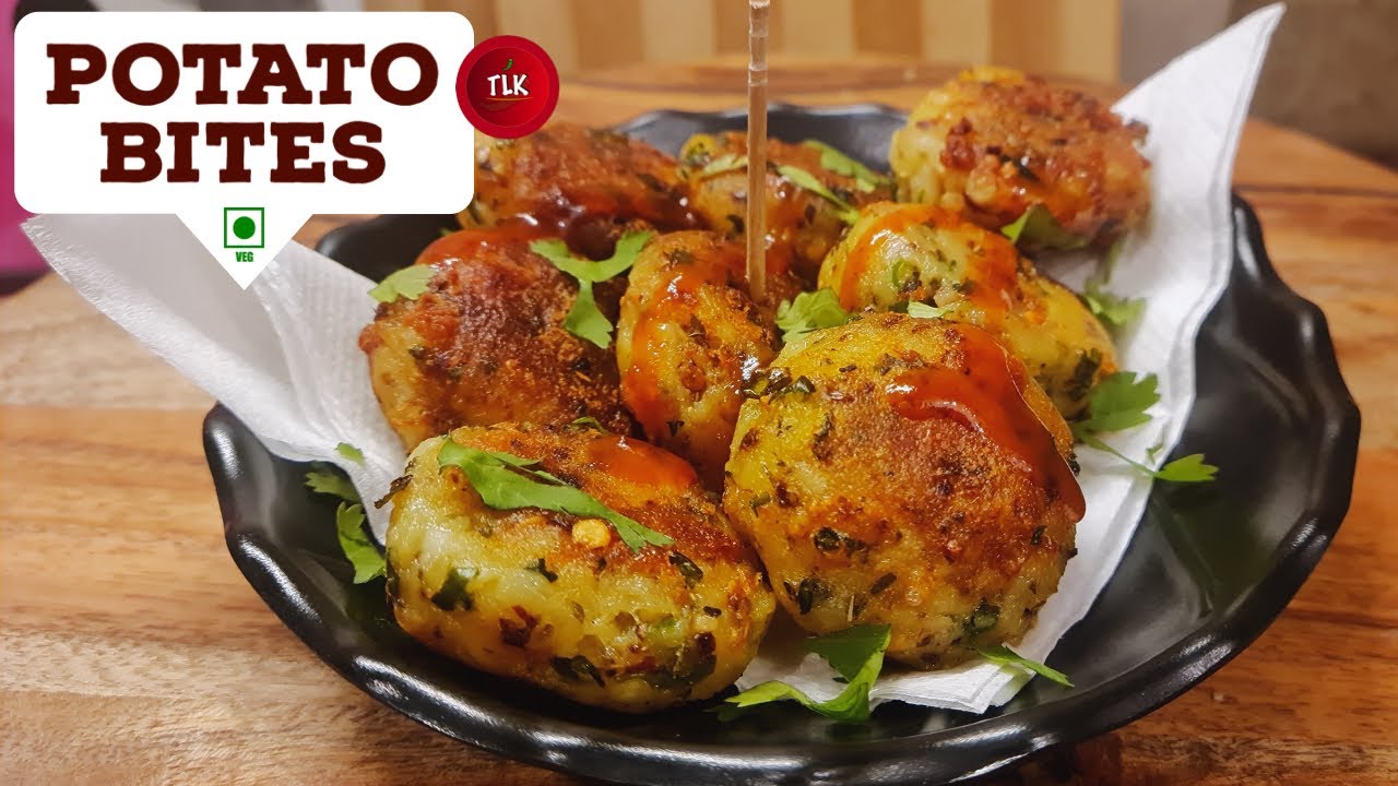 Evening Snack Recipe | Potato Bites | Crispy Bites | Christmas Party ...