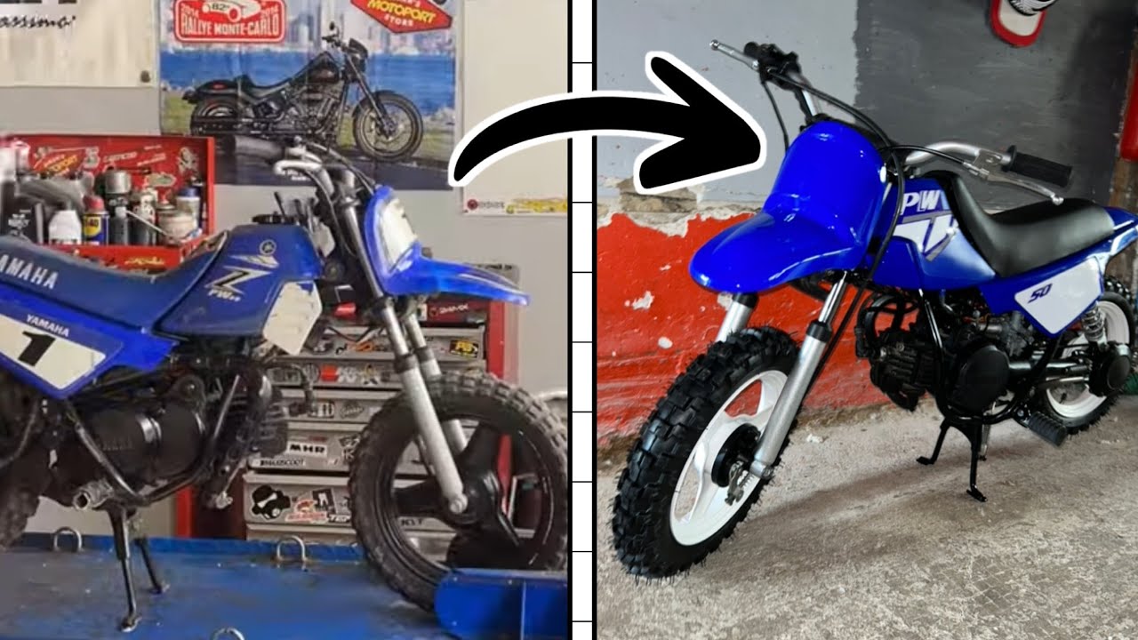 Rénovation complète de ma PIWI Yamaha 🔩🔧 - YouTube