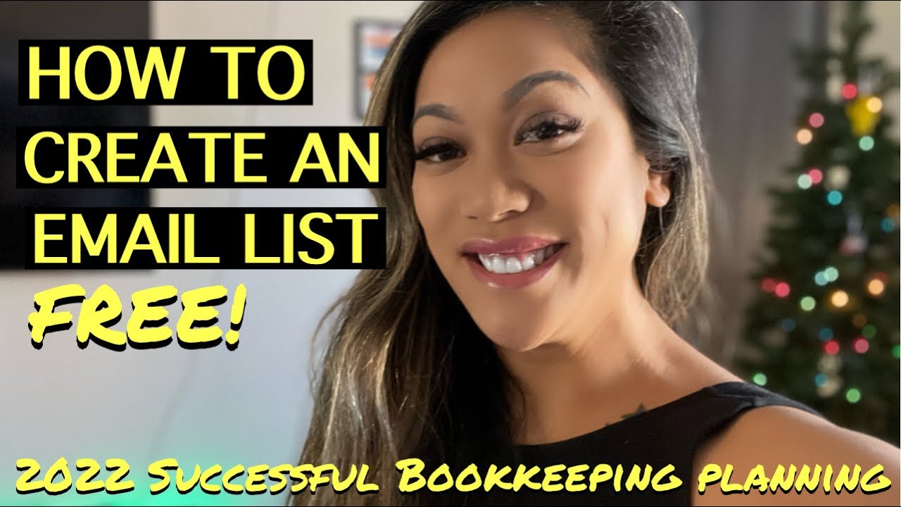 How to create and start an email list for FREE! - YouTube