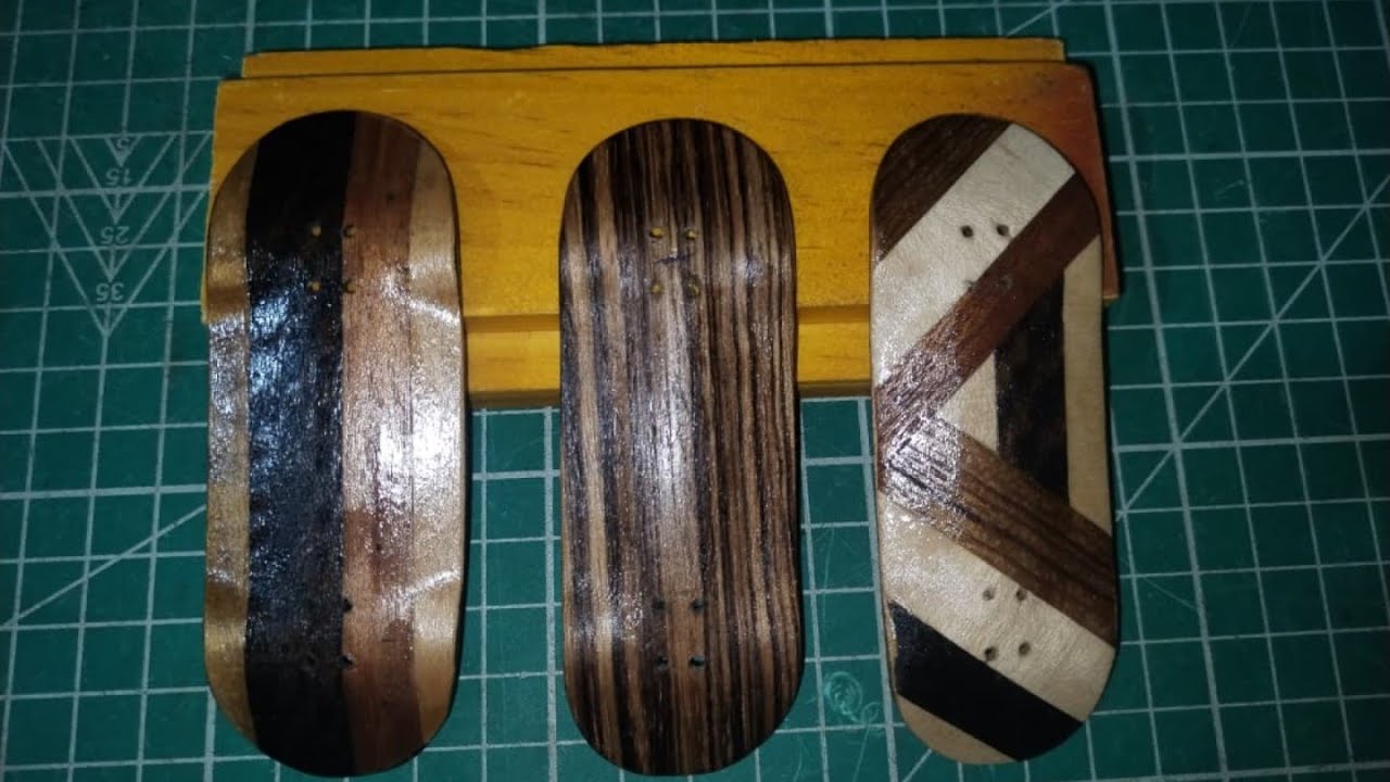 DIY Fingerboard timelapse - YouTube