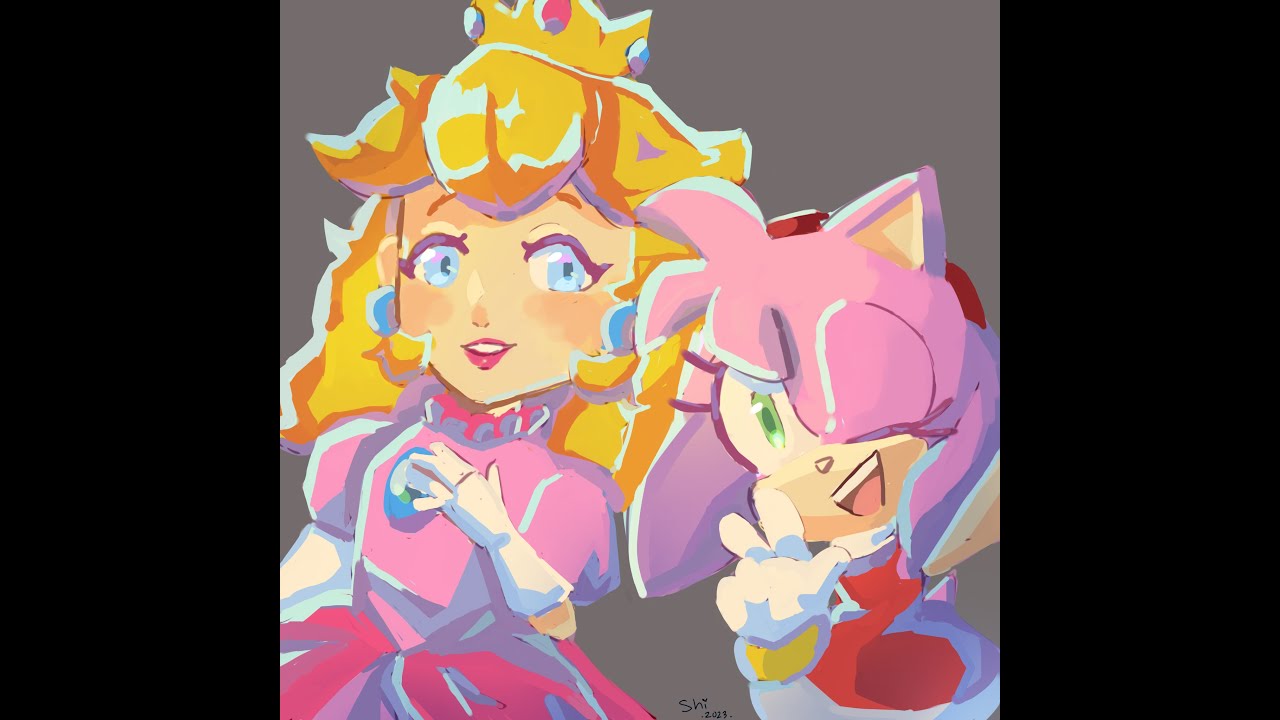 Pretty Pink [Speedpaint] - YouTube