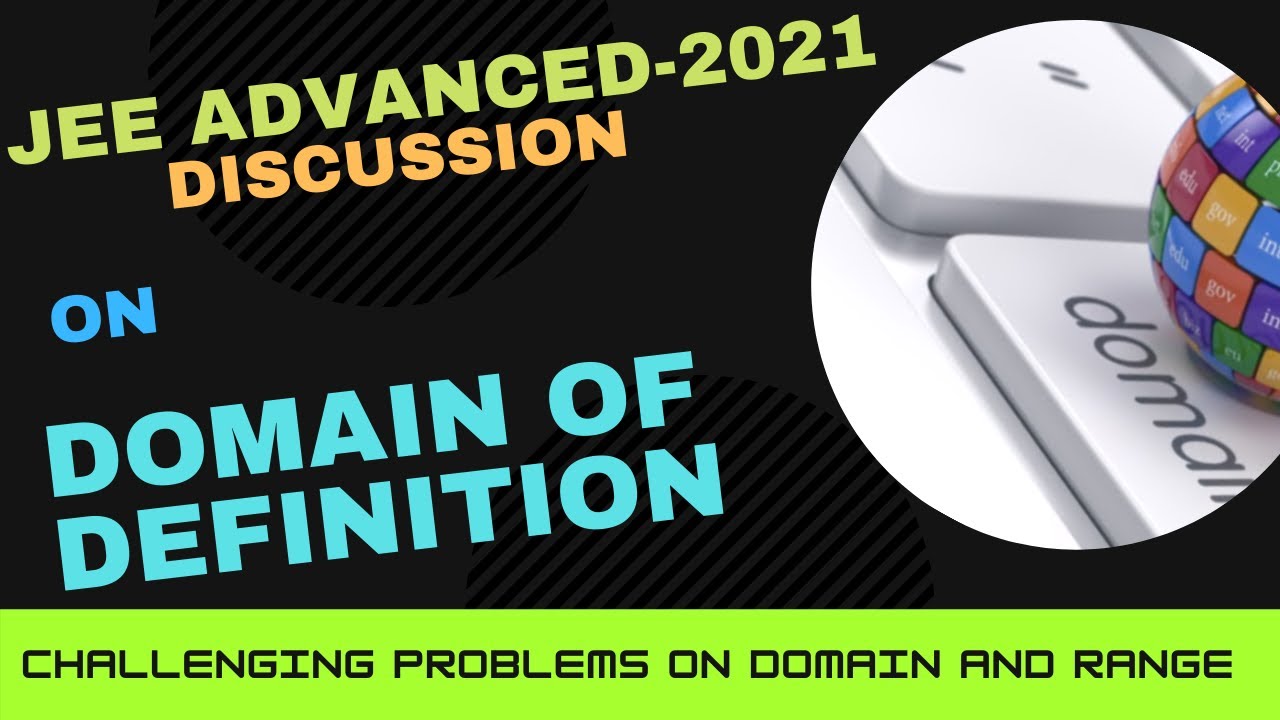 Challenging problems of Domain and Range Part1 - YouTube