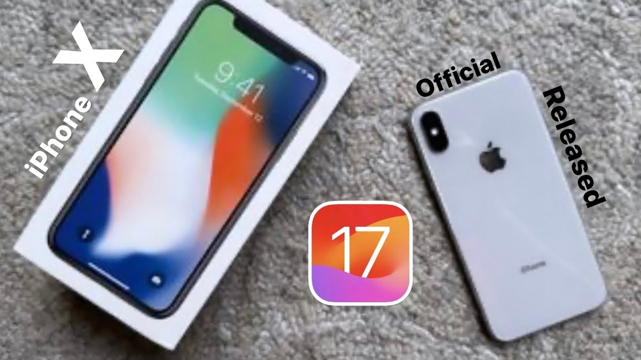 iPhone X on iOS 17 update || How to update iPhone X on latest iOS 17 ...