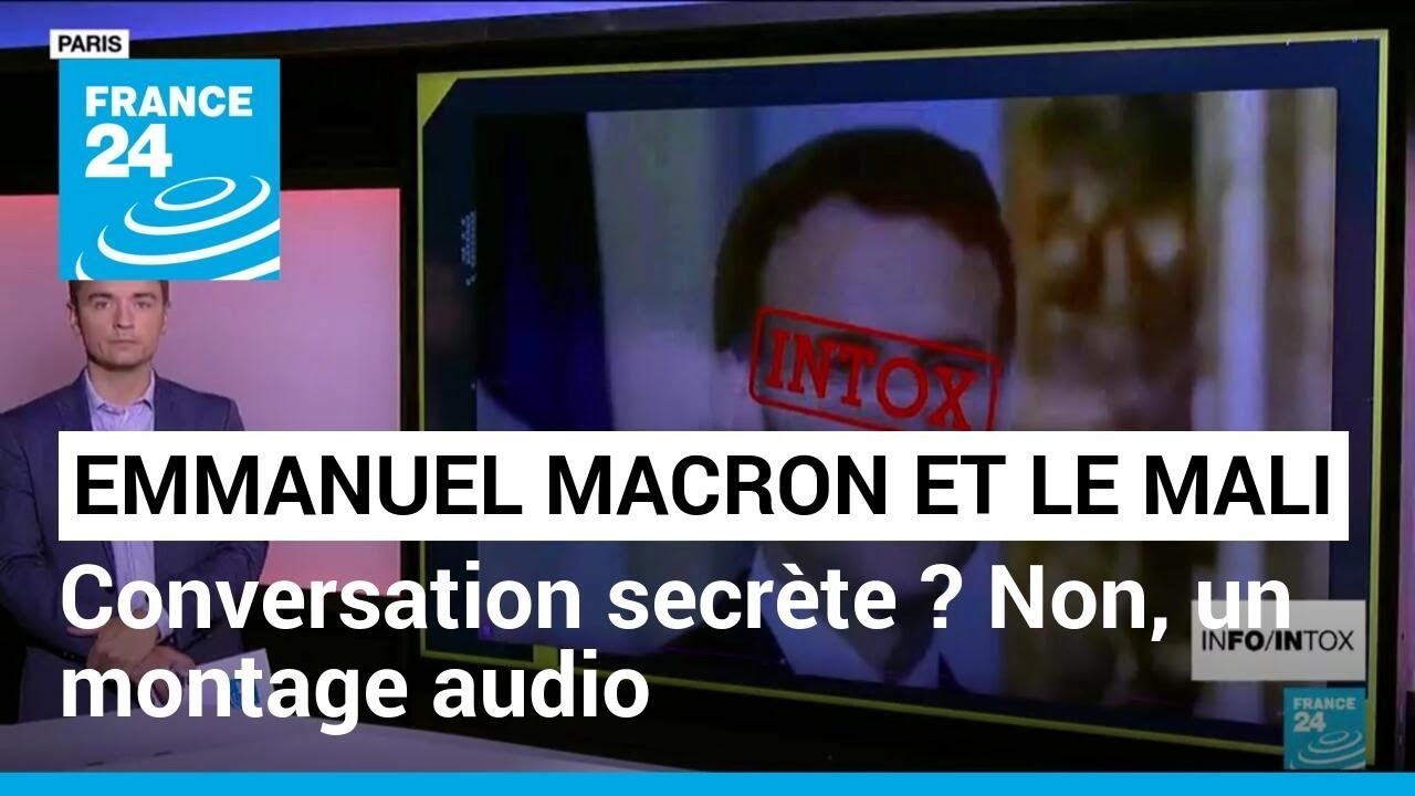 Une vidéo assure révéler une conversation secrète d'Emmanuel Macron sur ...
