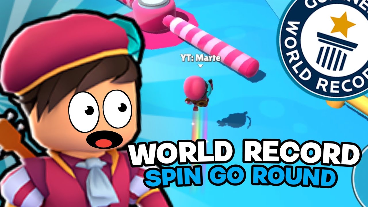 🔥 WORLD RECORD SPIN GO ROUND | + Voice Reveal 🎙 | Stumble Guys - YouTube