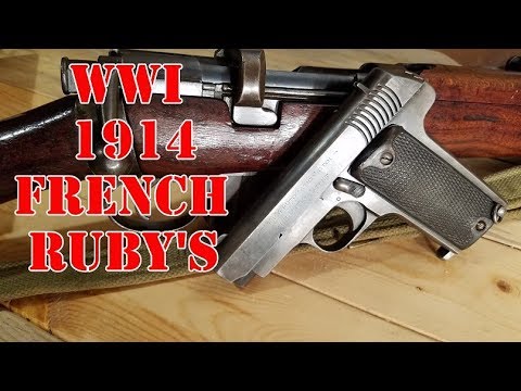 WWI French Ruby Pistols & Variant. - YouTube