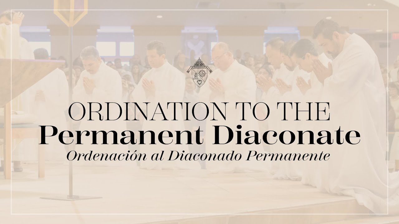 Ordination to the Permanent Diaconate - YouTube