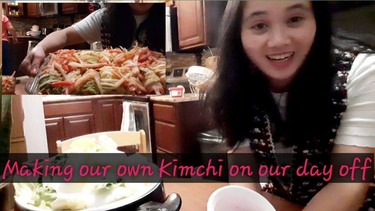 Making our own Kimchi | Cherry Joy Molato | Little Cherry's Vlog - YouTube