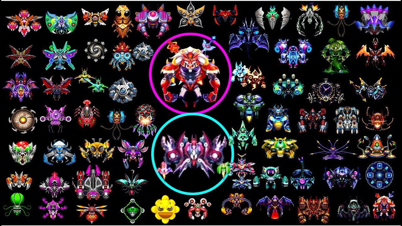 Finally Showing You All Bosses #7 Space Shooter (No Damage) - YouTube