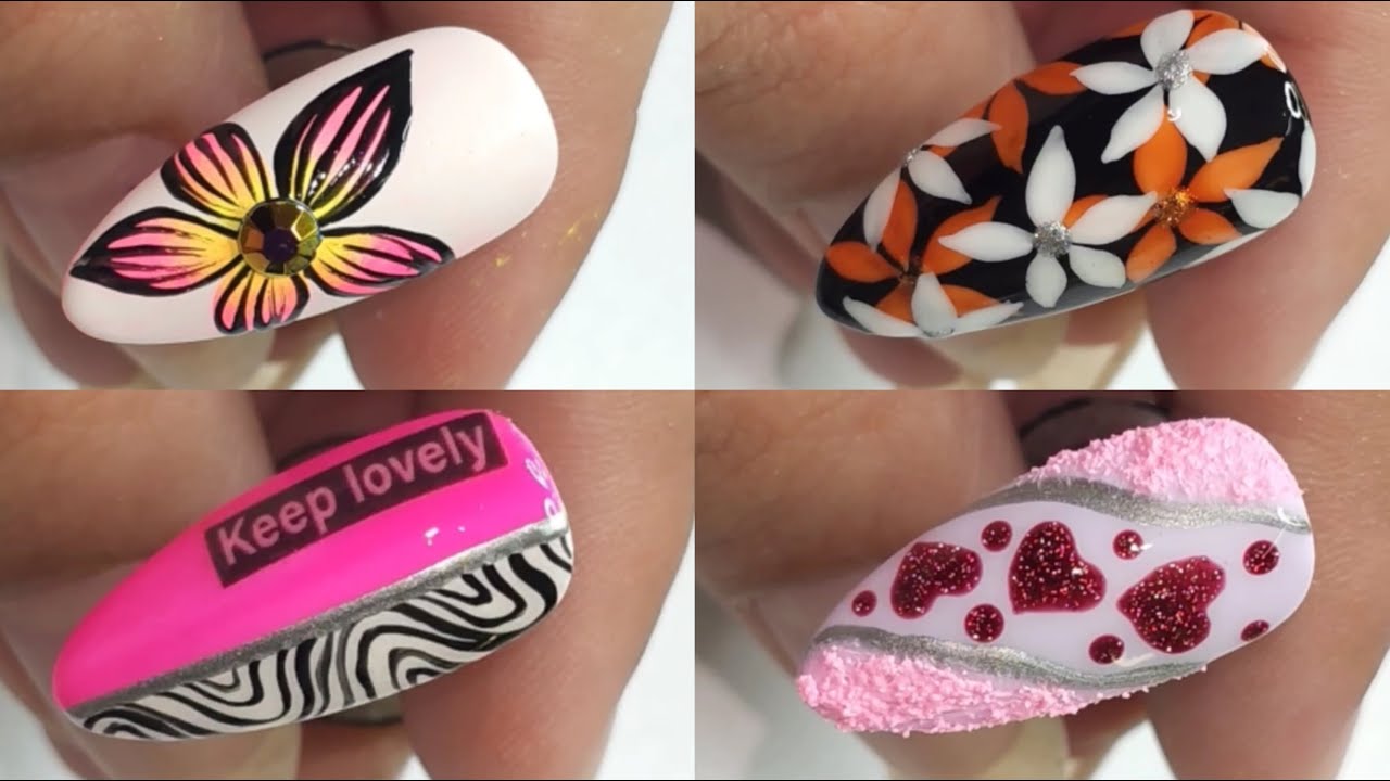 oddly satisfying nail art design ideas 2025 - YouTube