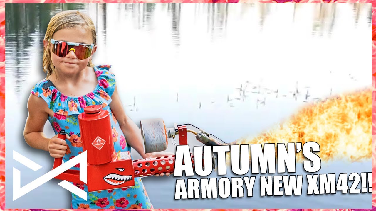 Autumn's Armory got a new XM42 Flamethrower! - YouTube