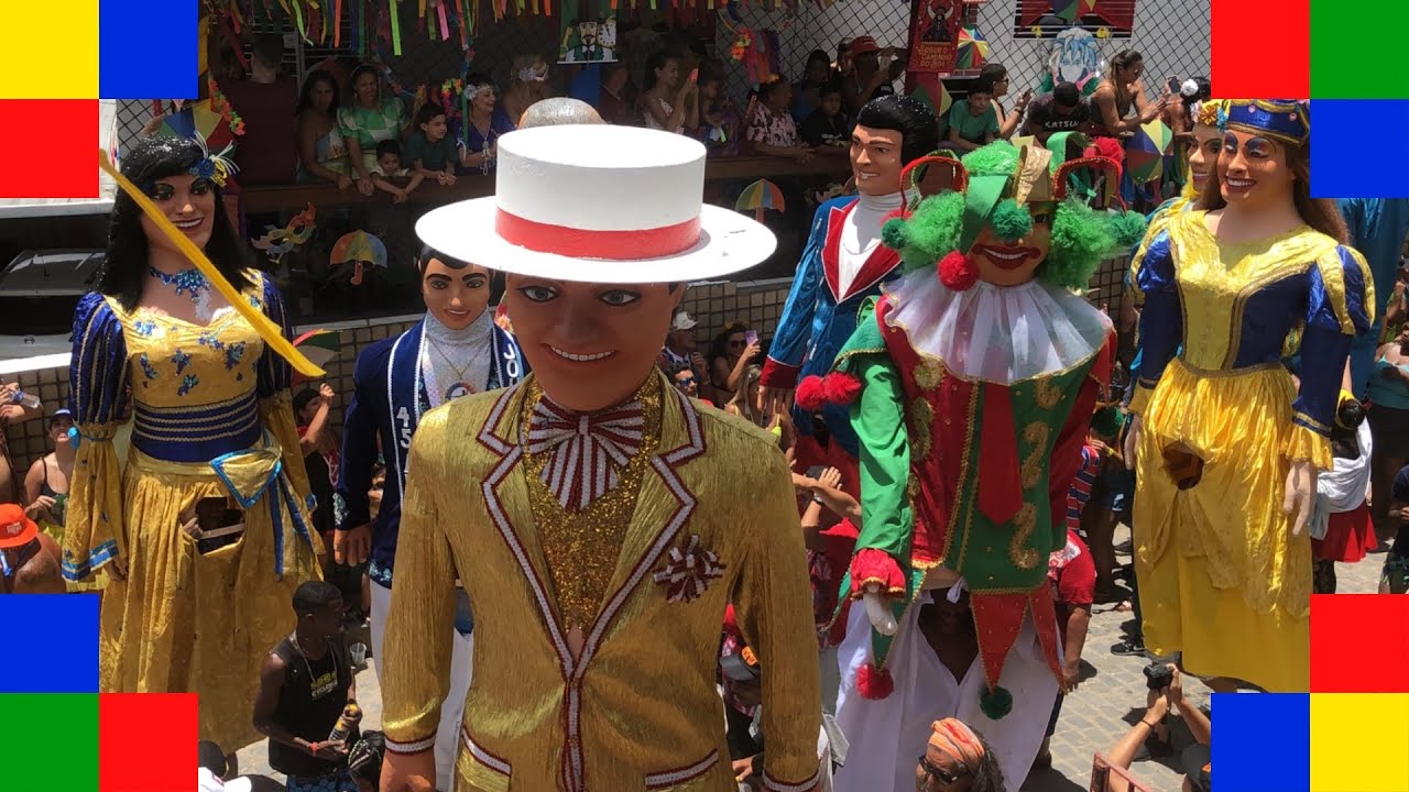 Desfile dos Bonecos Gigantes de Olinda 2024 | Carnaval em PE - YouTube