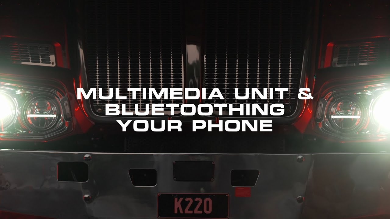 Kenworth K220 Driver Training - Multimedia Unit - YouTube