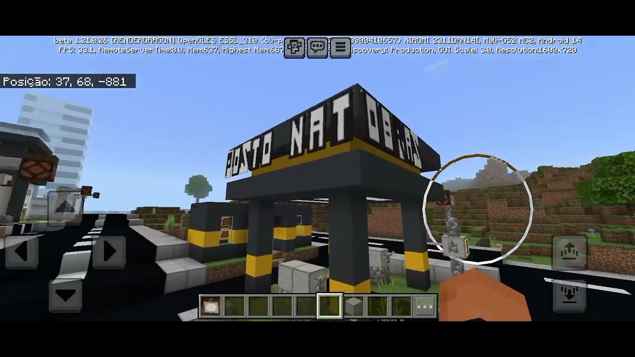 construindo uma cidade no Minecraft #2 tour pela cidade parte 2 - YouTube