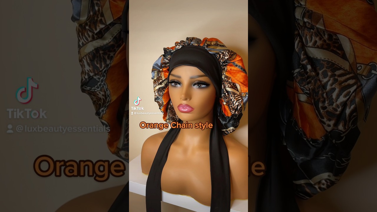 Bonnets restocked! The Lux Hair Bonnet is made with quality satin and ...