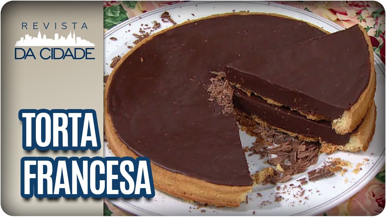 Receita de Torta de Chocolate Francesa - Revista da Cidade (15/09/2017 ...