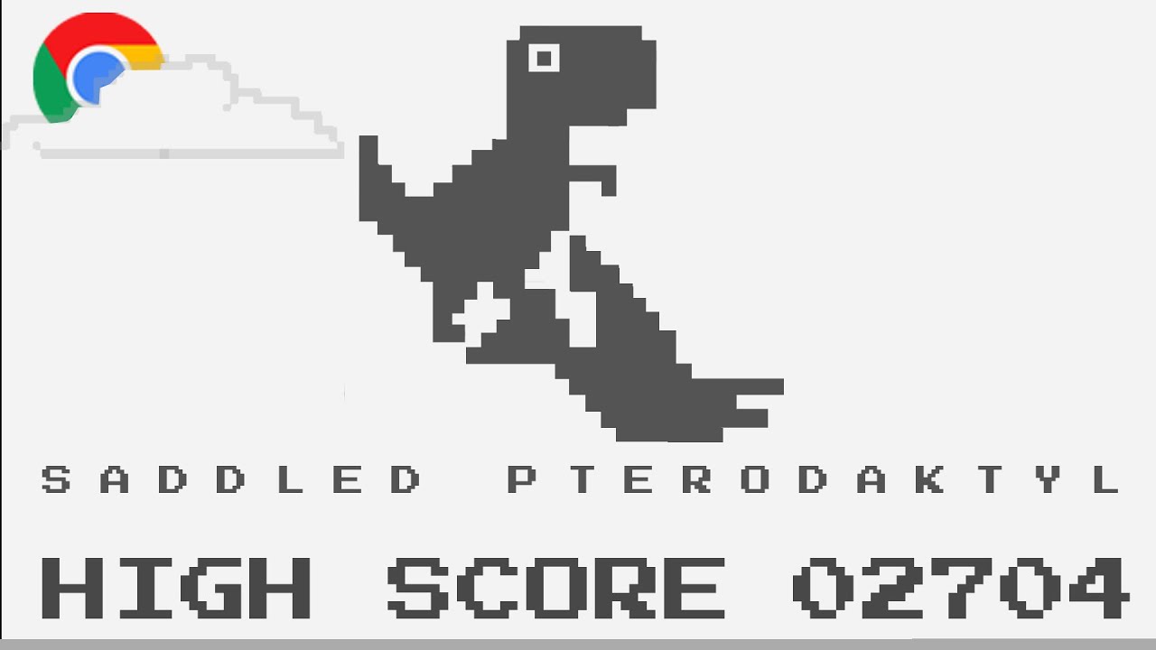 How Dinosaur Rode Pterodactyl At 03:10 And Reached A New High Score Of ...